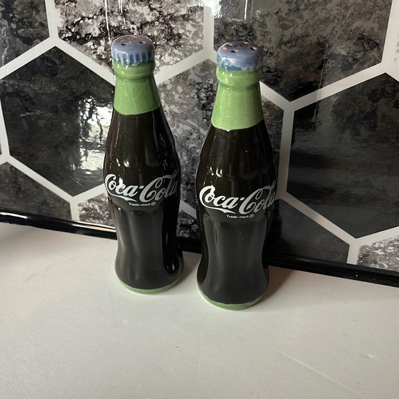 Coca Cola | Dining | Coca Cola Salt And Pepper Shakers | Poshmark